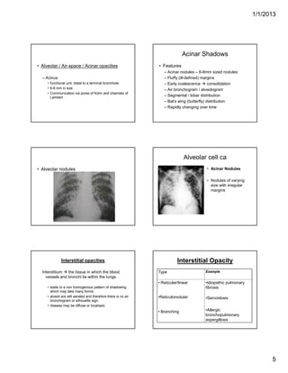 Abnormal sign in chest X- Ray | PDF | Lung and Respiratory Health ...