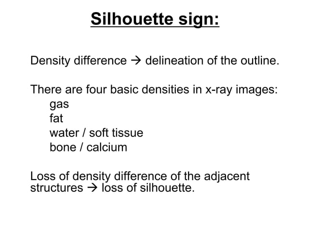 Abnormal signs in chest x ray | PPT | Lung and Respiratory Health ...