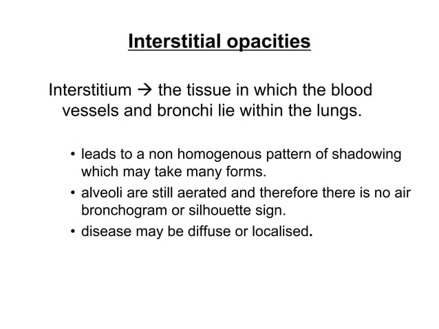 Abnormal signs in chest x ray | PPT | Lung and Respiratory Health ...