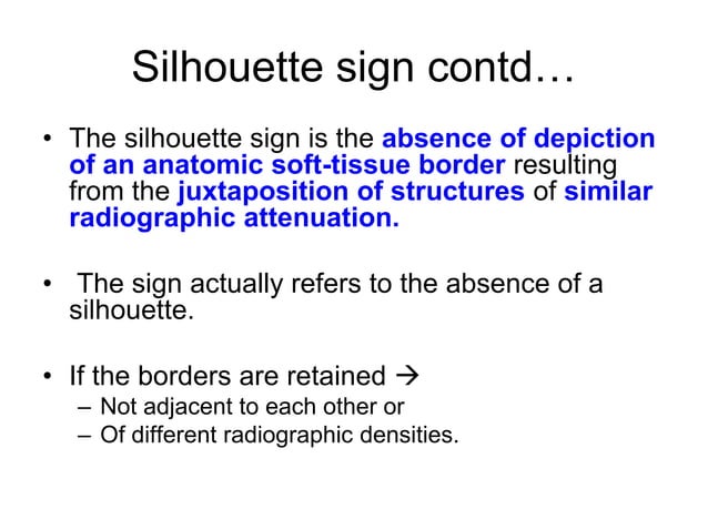 Abnormal signs in chest x ray | PPT | Lung and Respiratory Health ...