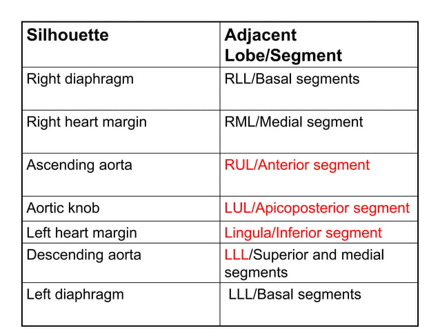 Abnormal signs in chest x ray | PPT | Lung and Respiratory Health ...