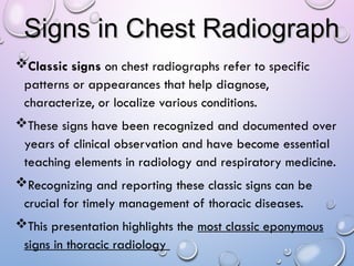 Abnormal signs on a Chest X-Ray (Plain Radiograph) | PPT