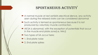 ABNORMAL AND NORMAL SPONTANEOUS ACTIVITY | PPTX