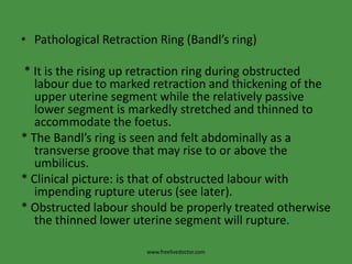 Abnormal uterine action | PPTX