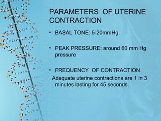 Abnormal uterine action | PPT