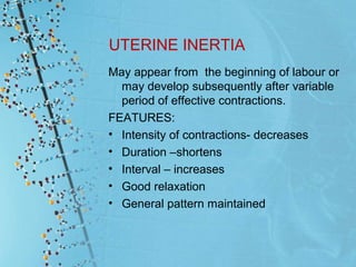 Abnormal uterine action | PPT