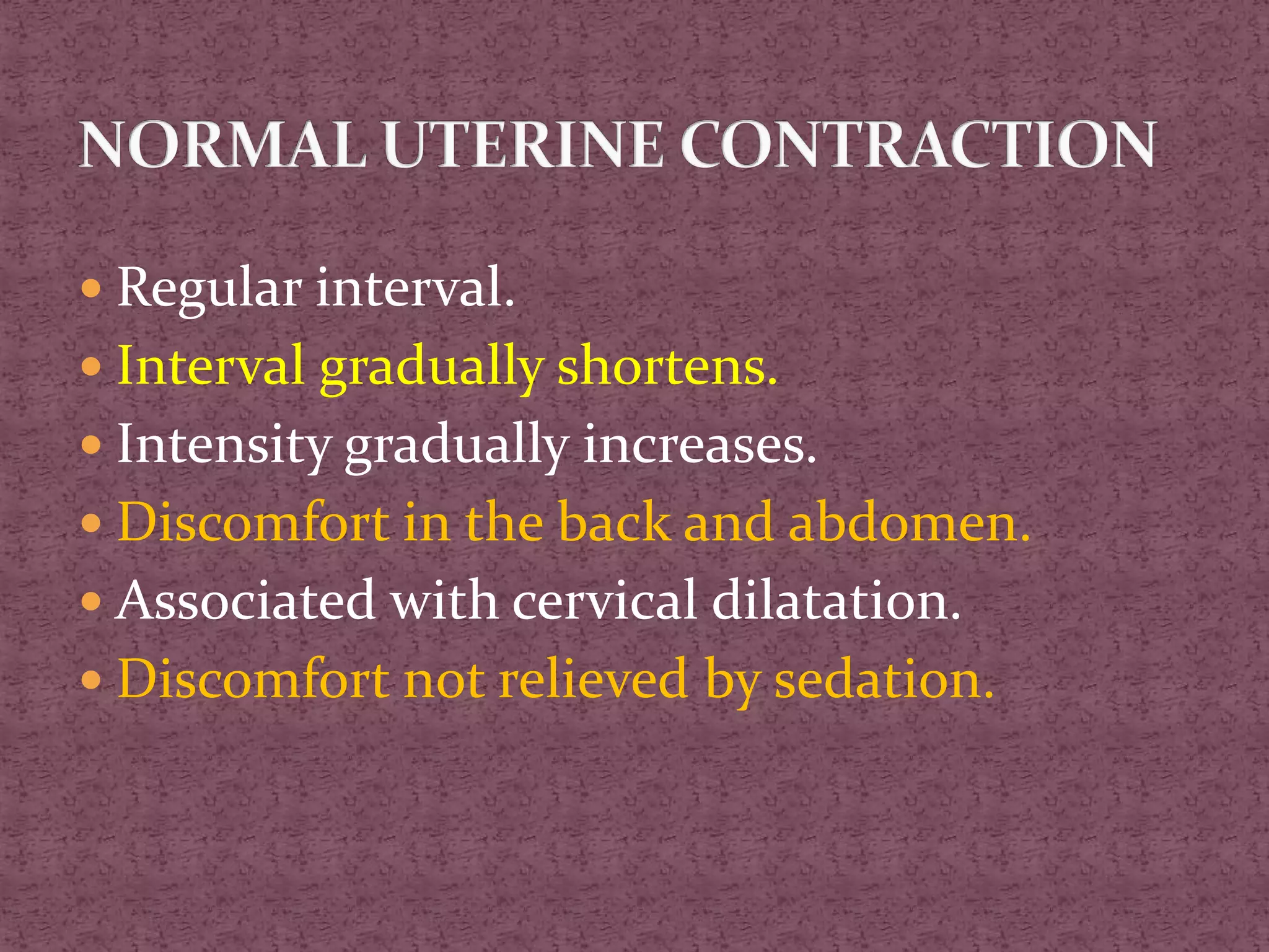 Abnormal uterine action | PPTX