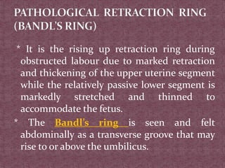 Abnormal uterine action | PPTX