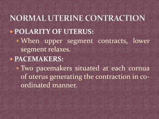 Abnormal uterine action | PPTX