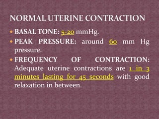 Abnormal uterine action | PPTX