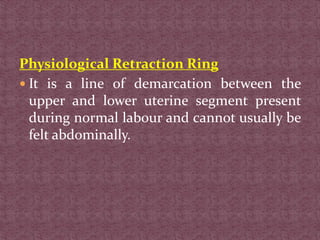 Abnormal uterine action | PPT