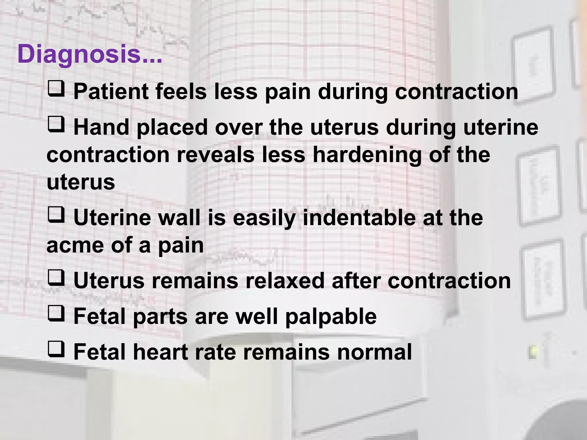 Abnormal uterine action | PPT