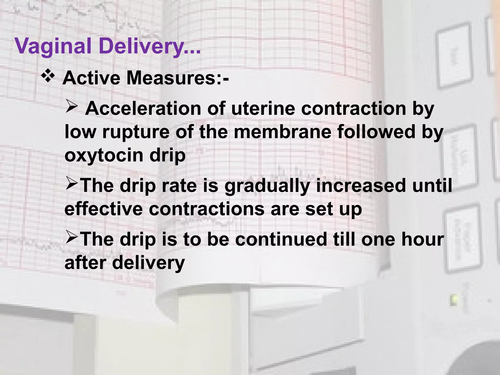 Abnormal uterine action | PPT