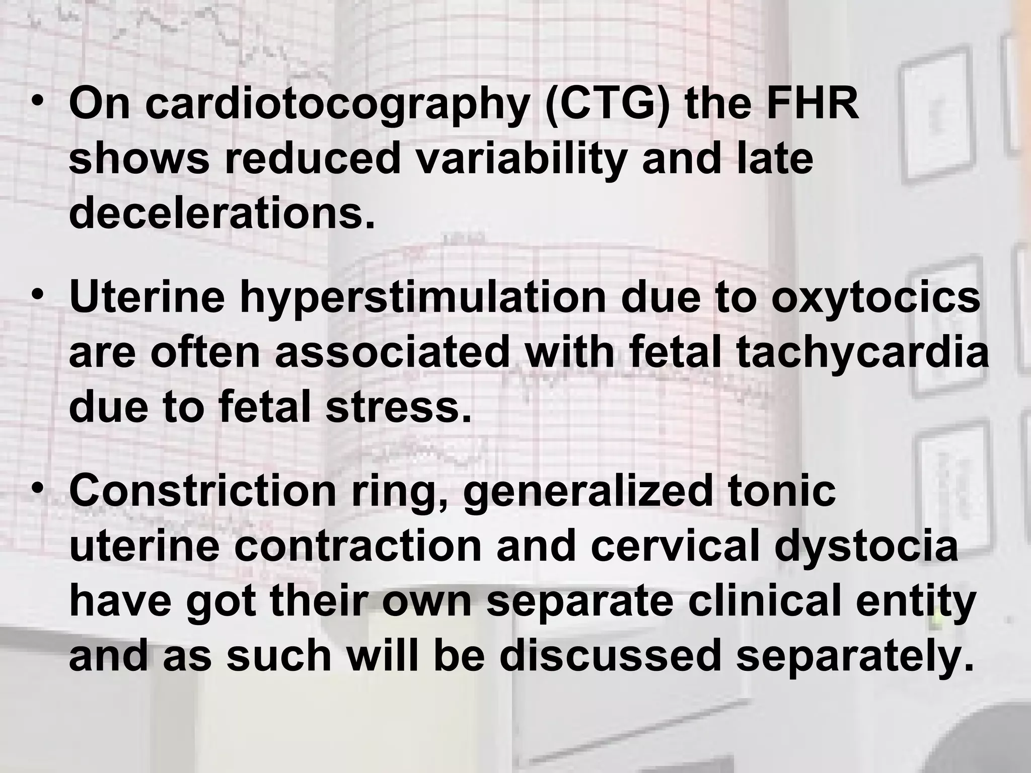 Abnormal uterine action | PPT