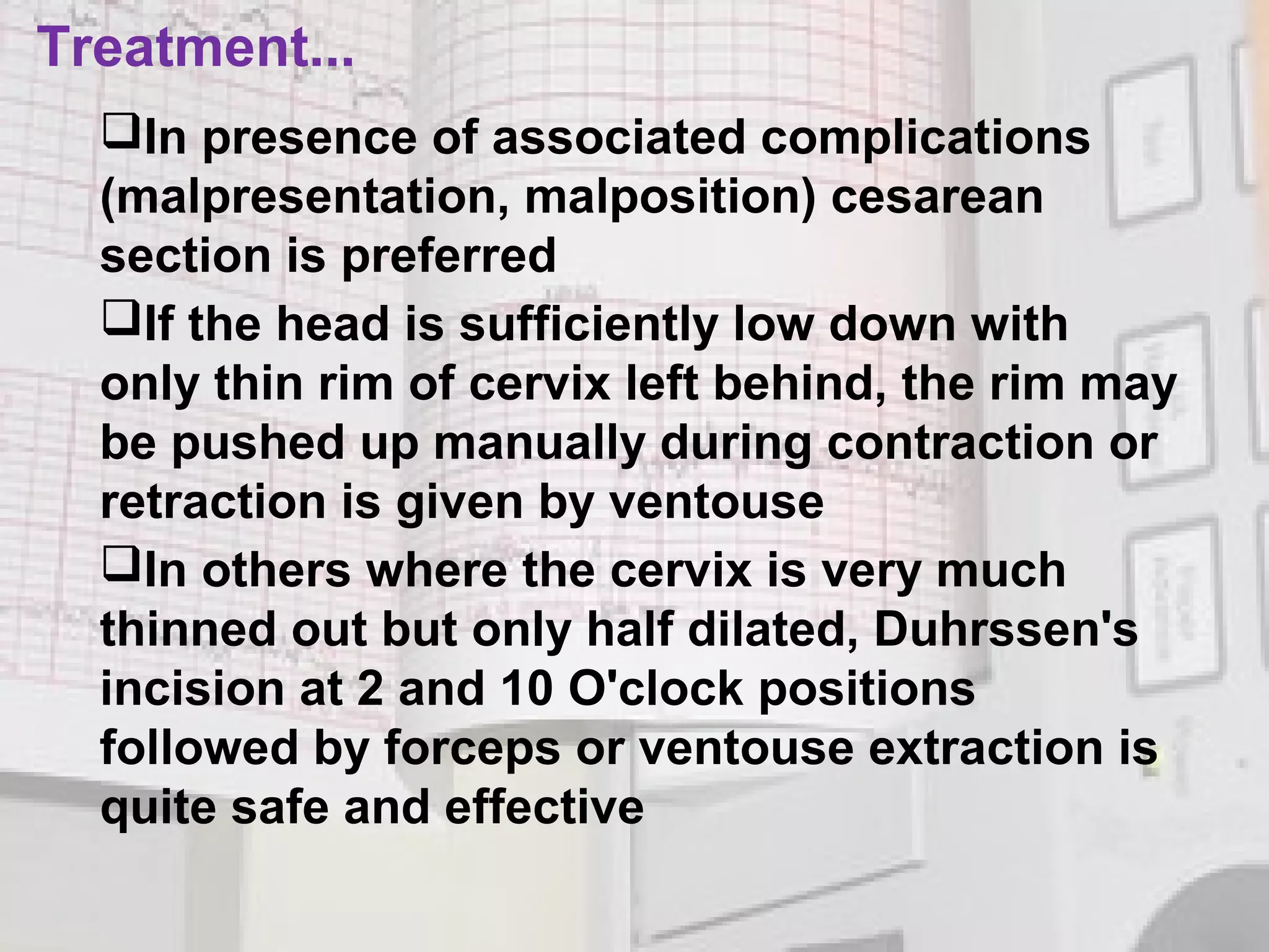 Abnormal uterine action | PPT