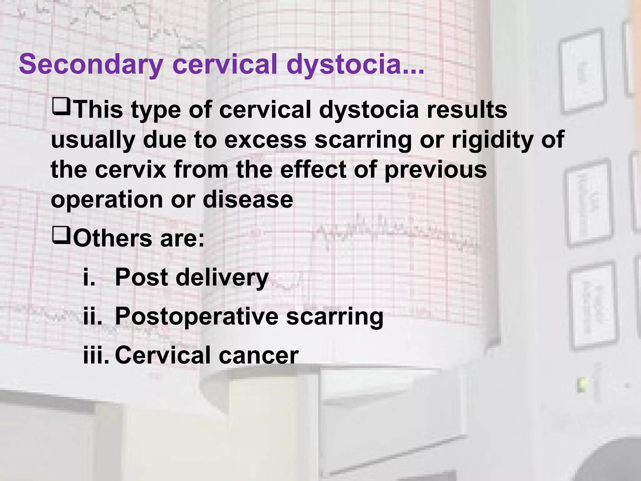 Abnormal uterine action | PPT