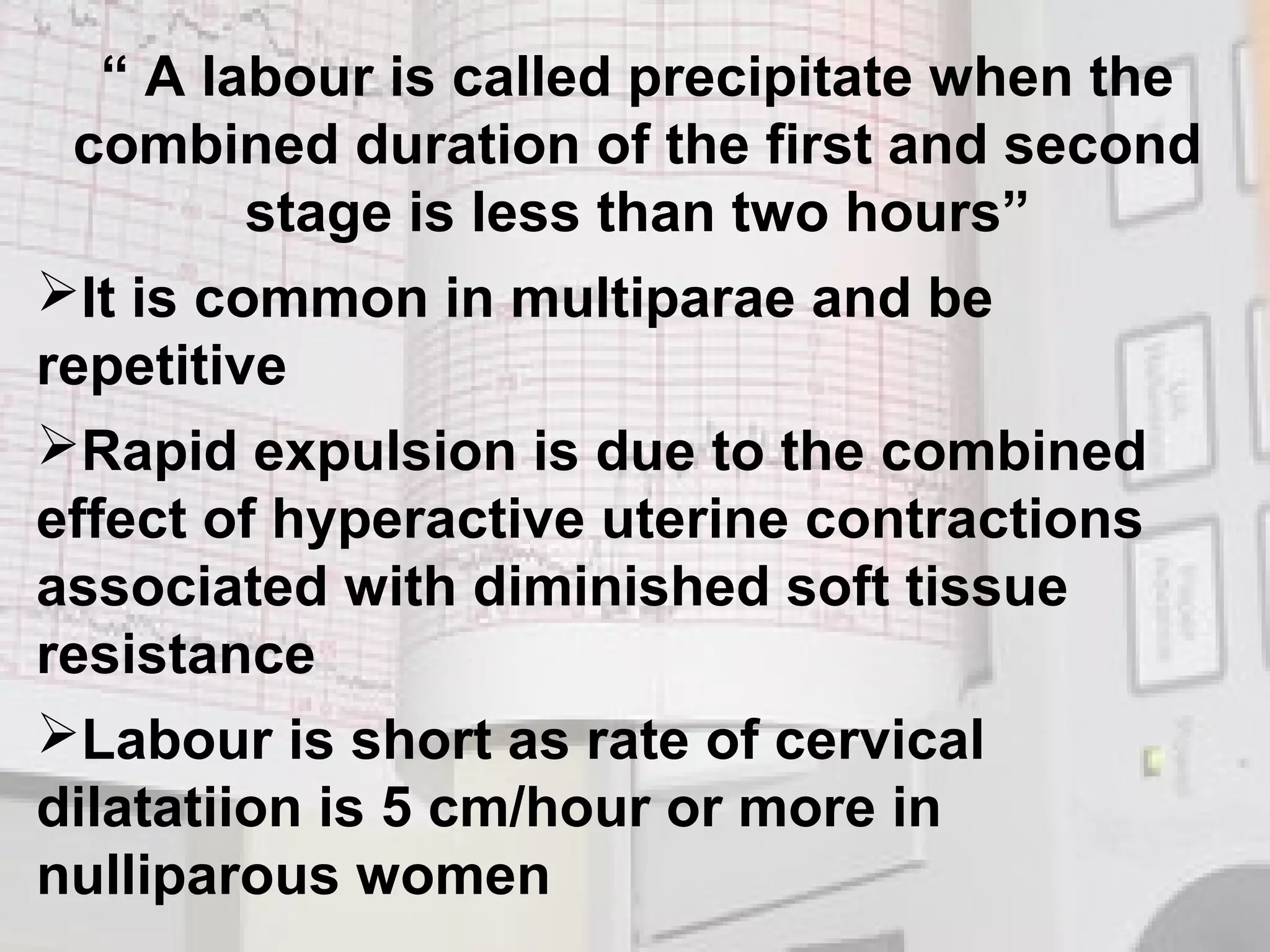 Abnormal uterine action | PPT