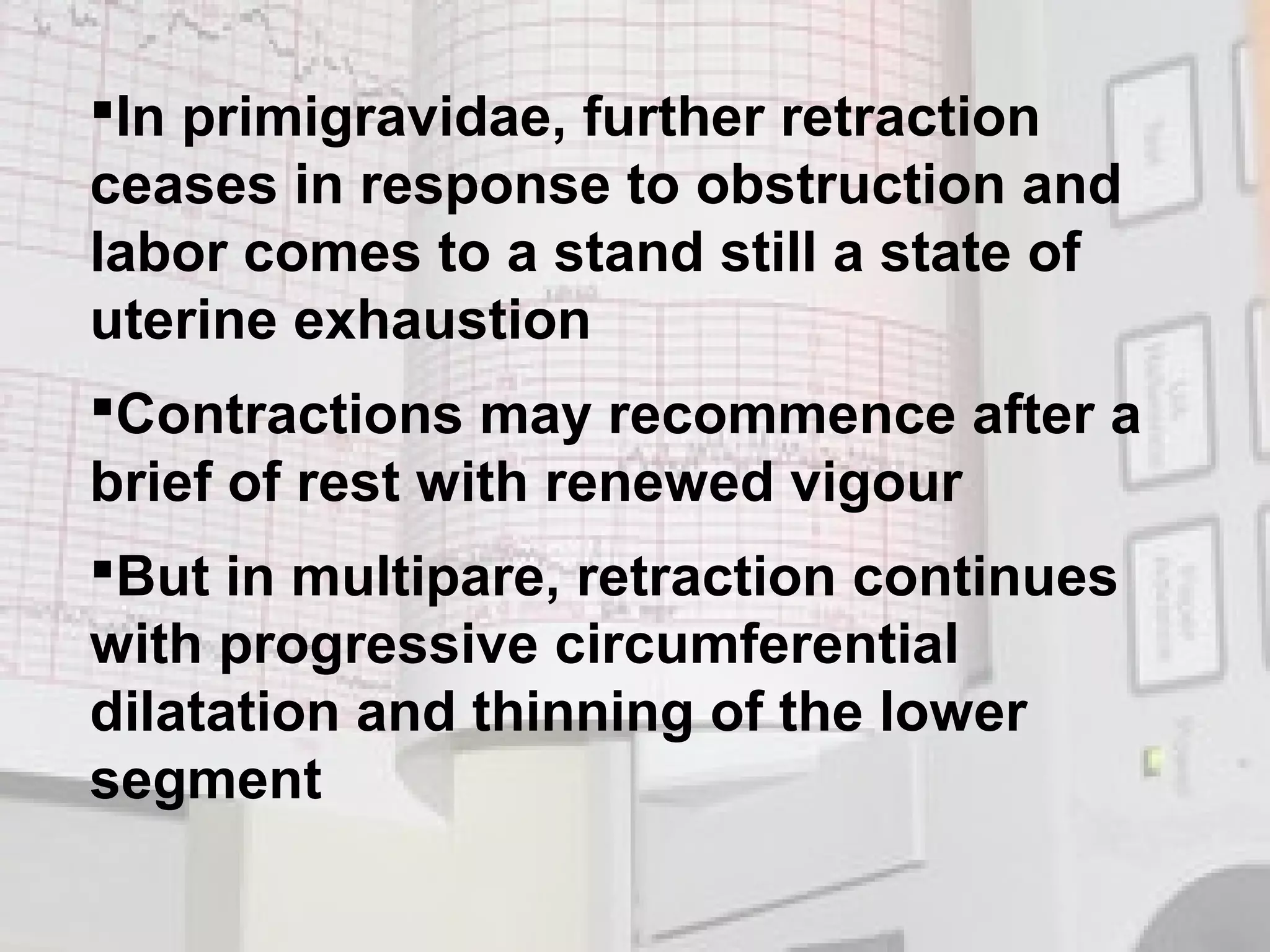 Abnormal uterine action | PPT