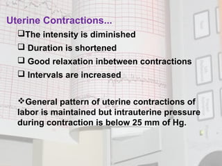 Abnormal uterine action | PPT