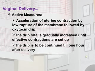 Abnormal uterine action | PPT