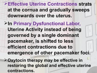 Abnormal uterine action | PPT