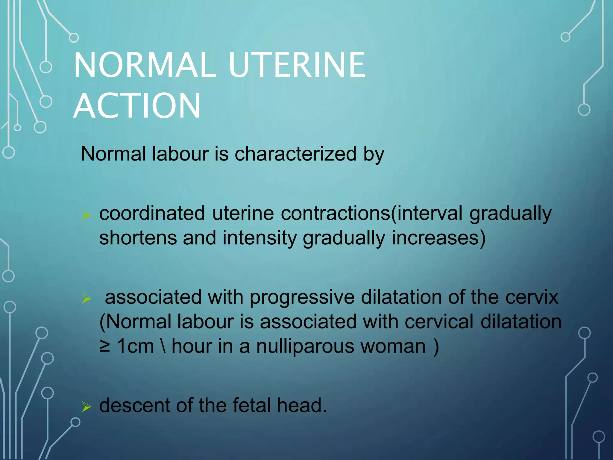 Abnormal uterine action | PPTX