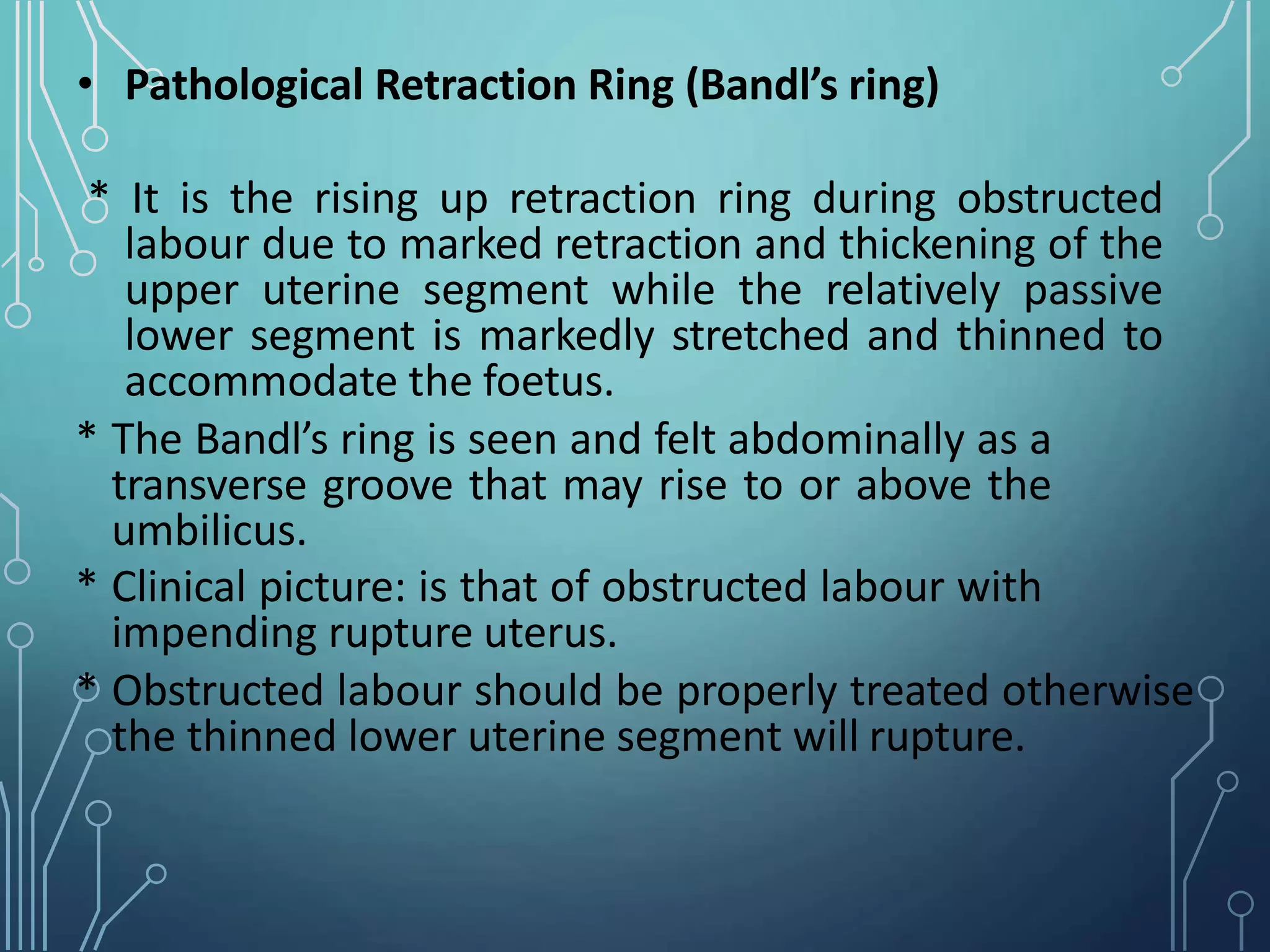 Abnormal uterine action | PPTX