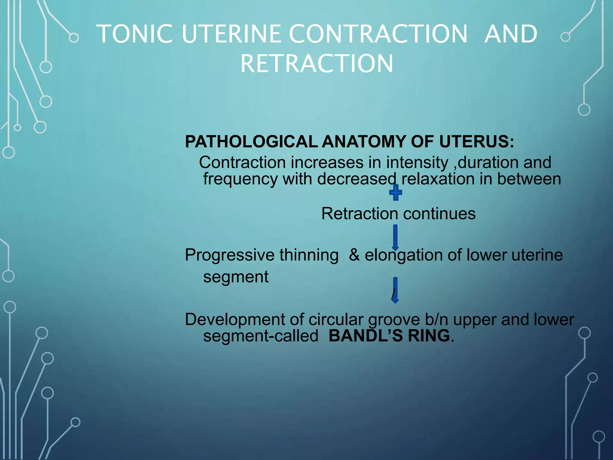 Abnormal uterine action | PPTX