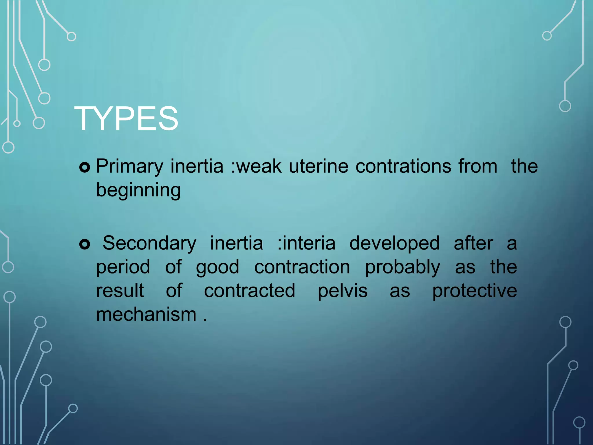Abnormal uterine action | PPTX