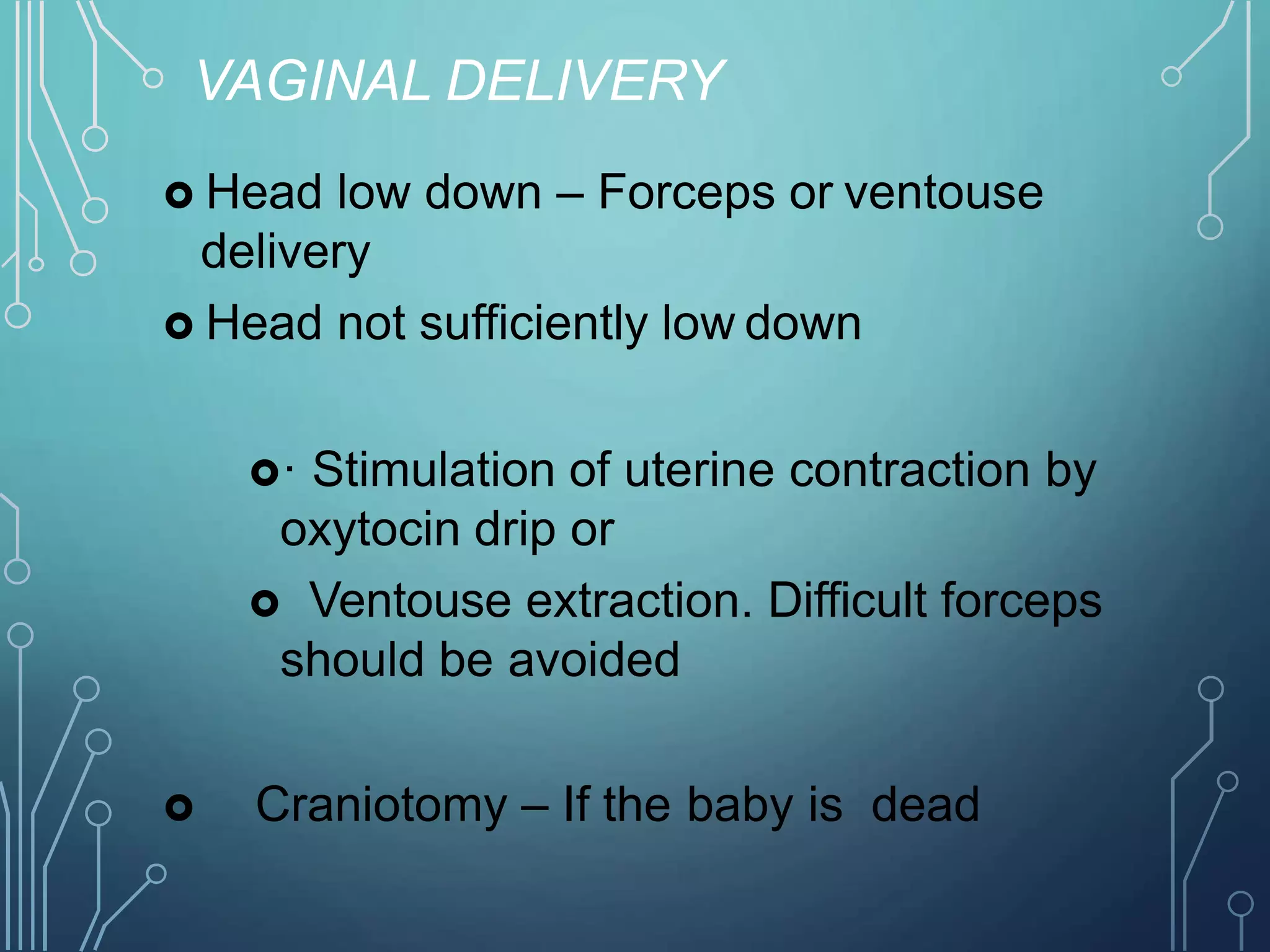 Abnormal uterine action | PPTX