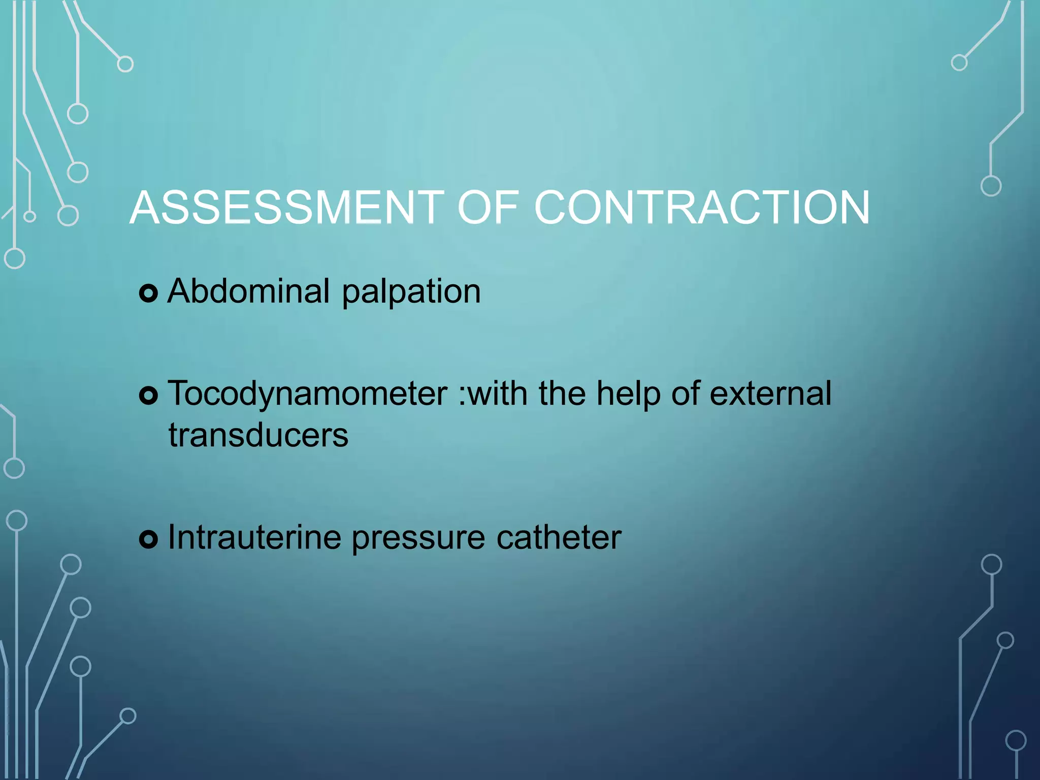 Abnormal uterine action | PPTX
