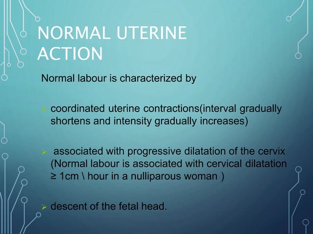 Abnormal uterine action | PPTX