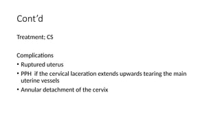 inbreoduction to Abnormal uterine action | PPTX