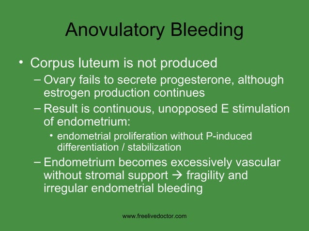 Abnormal uterine bleeding | PPT