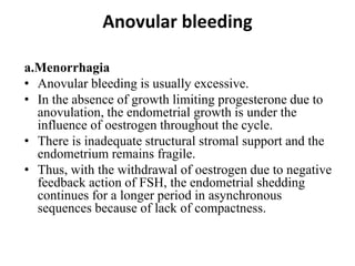 Abnormal uterine bleeding | PPTX