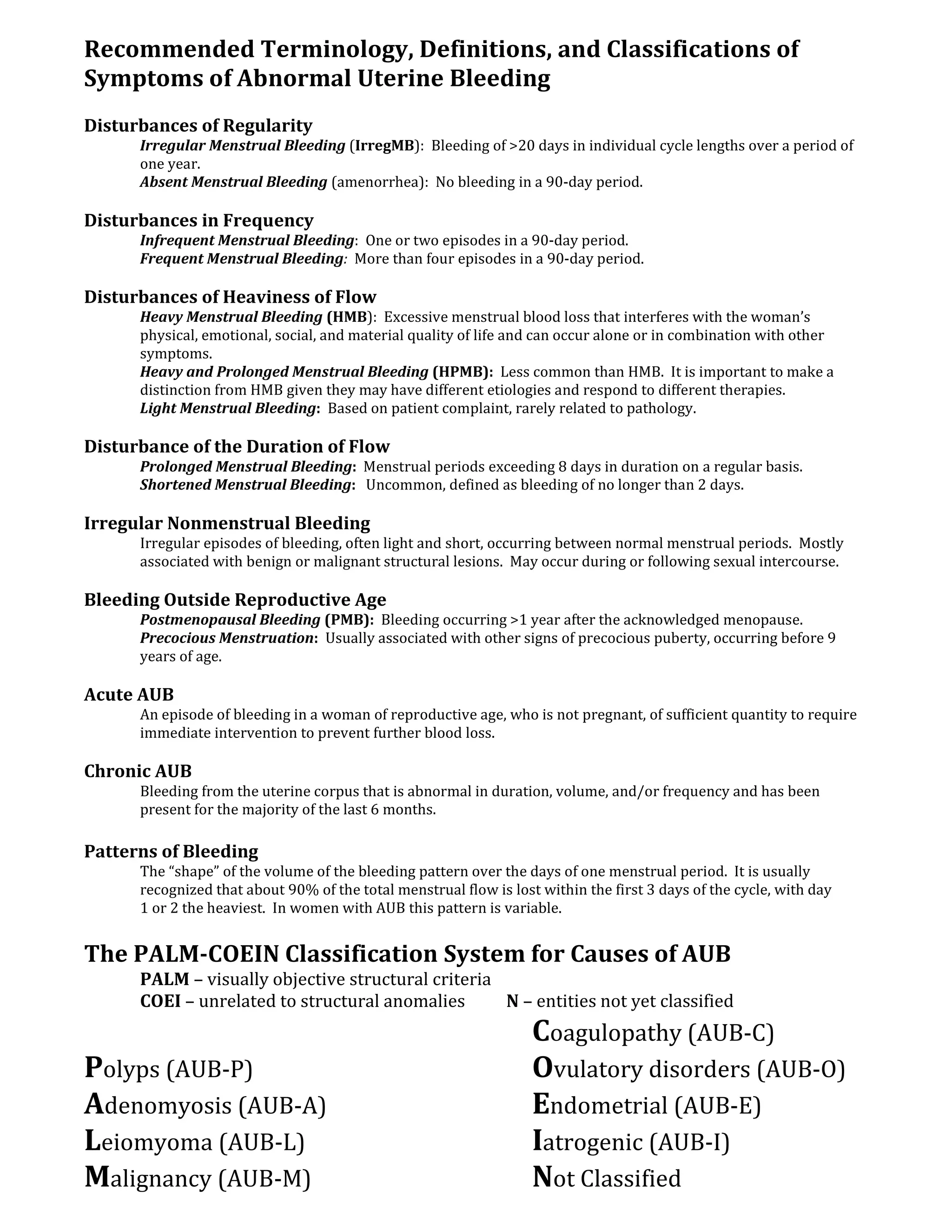 Abnormal uterinebleeding | PDF