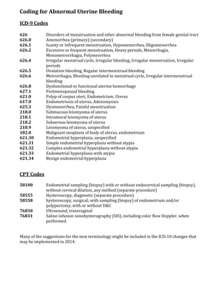 Abnormal uterinebleeding | PDF