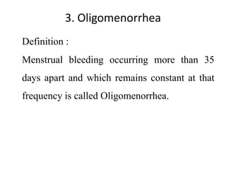Abnormal uterine bleeding | PPTX