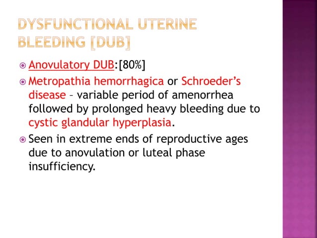 Abnormal Uterine Bleeding.pptx | Menopause | Endocrine and Metabolic Diseases