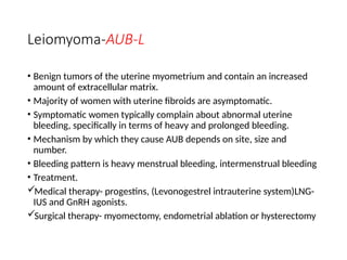 presentation on abnormal uterine bleeding.pptx