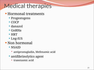Abnormal uterine bleeding in obstetrics and gynaecology.ppt