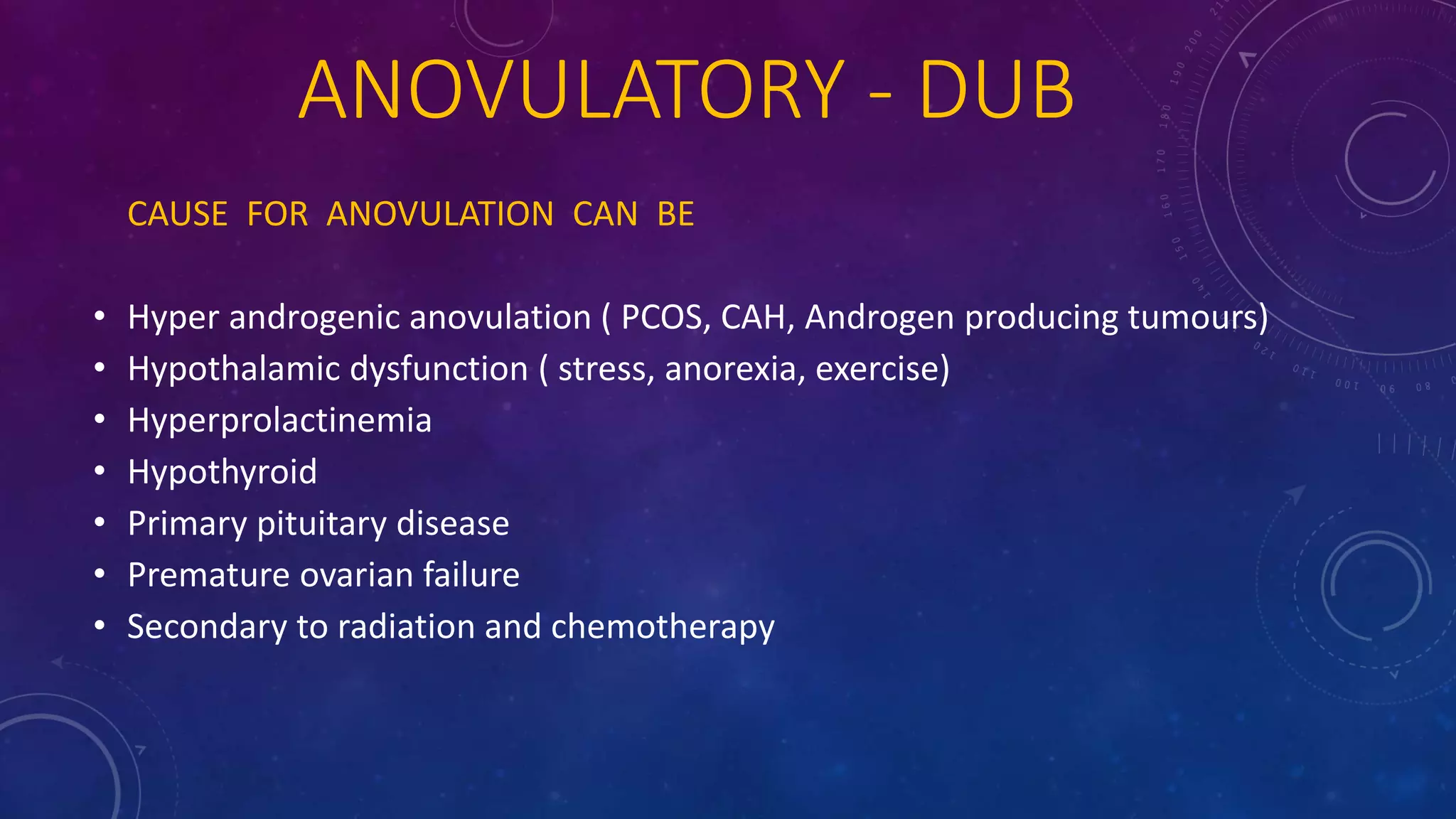 Abnormal Uterine Bleeding (AUB) -Etiopathogenesis | PPTX