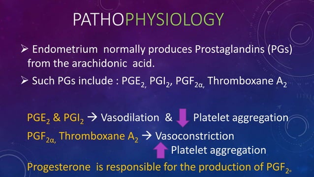 Abnormal Uterine Bleeding (AUB) -Etiopathogenesis | PPTX
