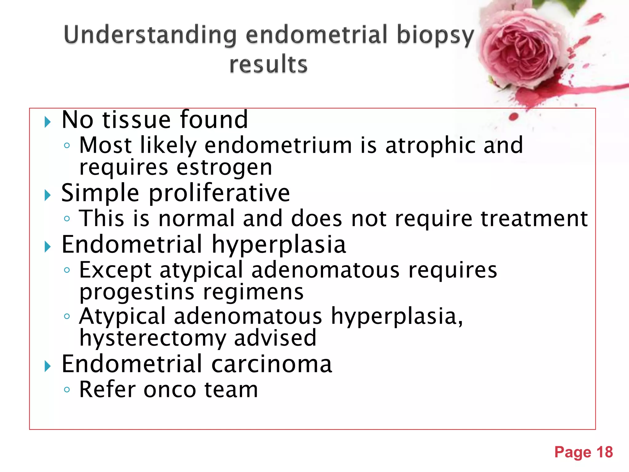 Abnormal uterine bleeding prof jamiyah hassan | PDF