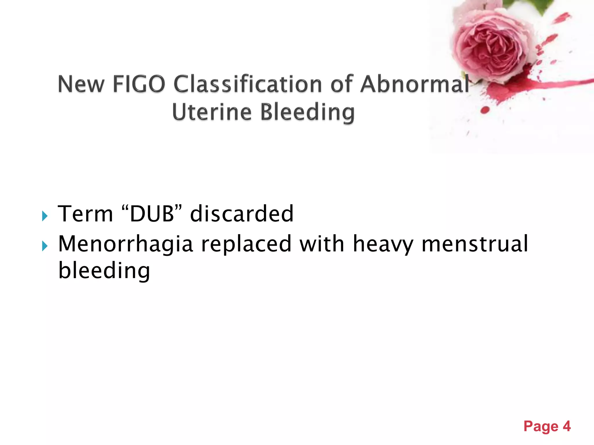 Abnormal uterine bleeding prof jamiyah hassan | PDF