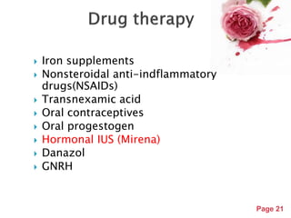 Abnormal uterine bleeding prof jamiyah hassan | PDF