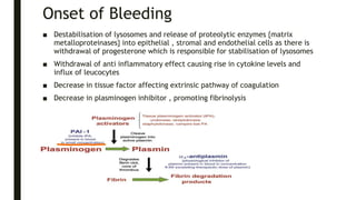 ABNORMAL UTERINE BLEEDING - PUBERTAL menorrhagia | PPTX