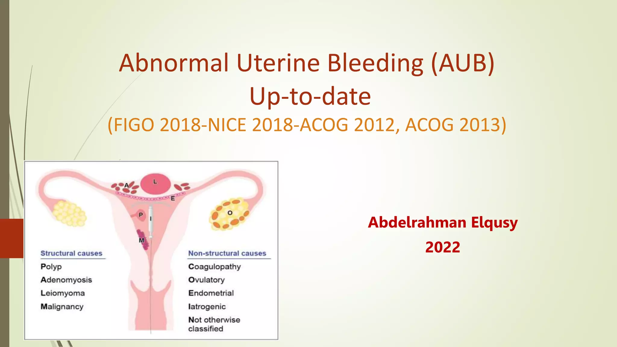 Abnormal Uterine Bleeding (AUB).pptx