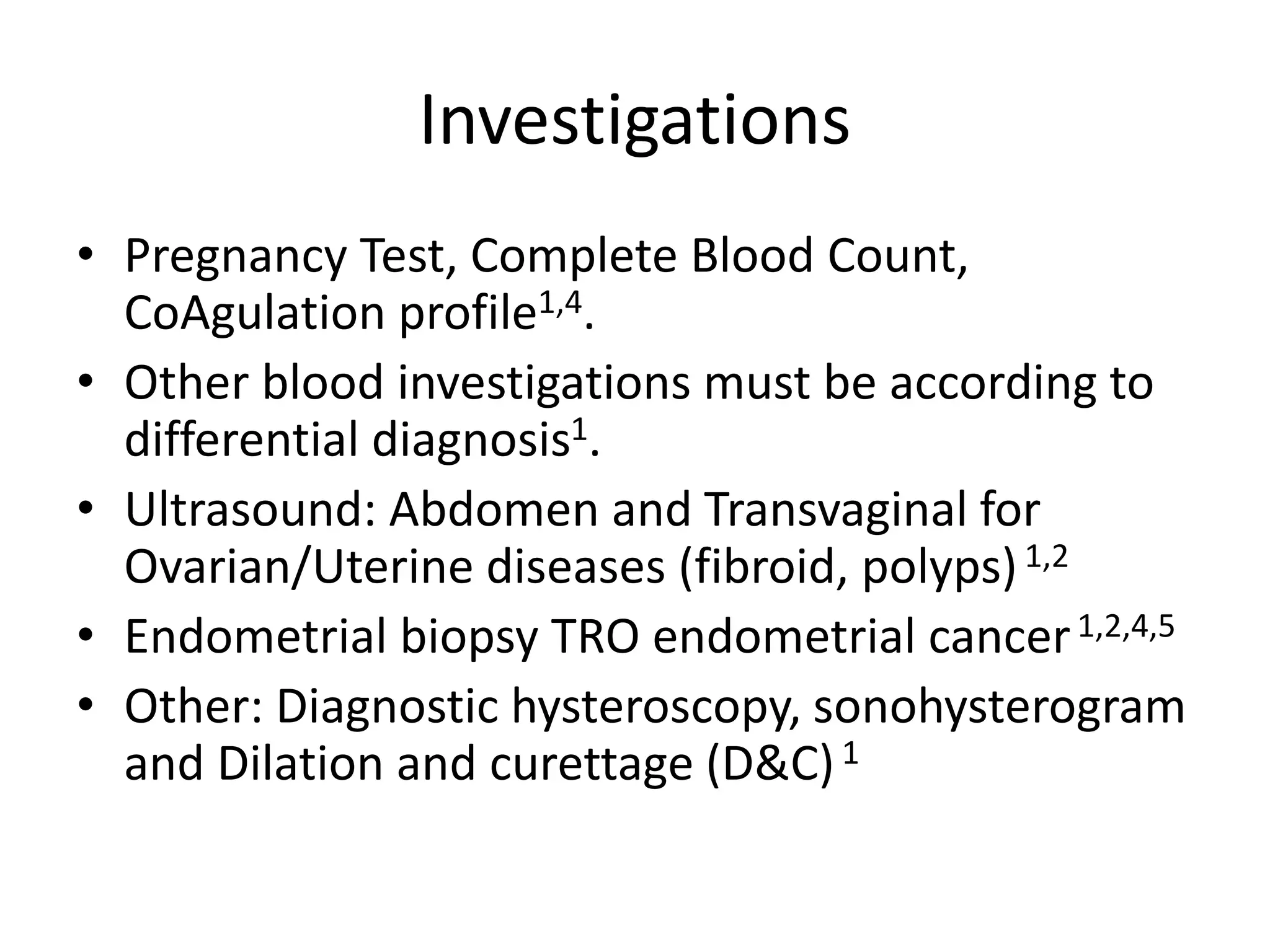 Abnormal Uterine Bleeding (AUB) | PPTX