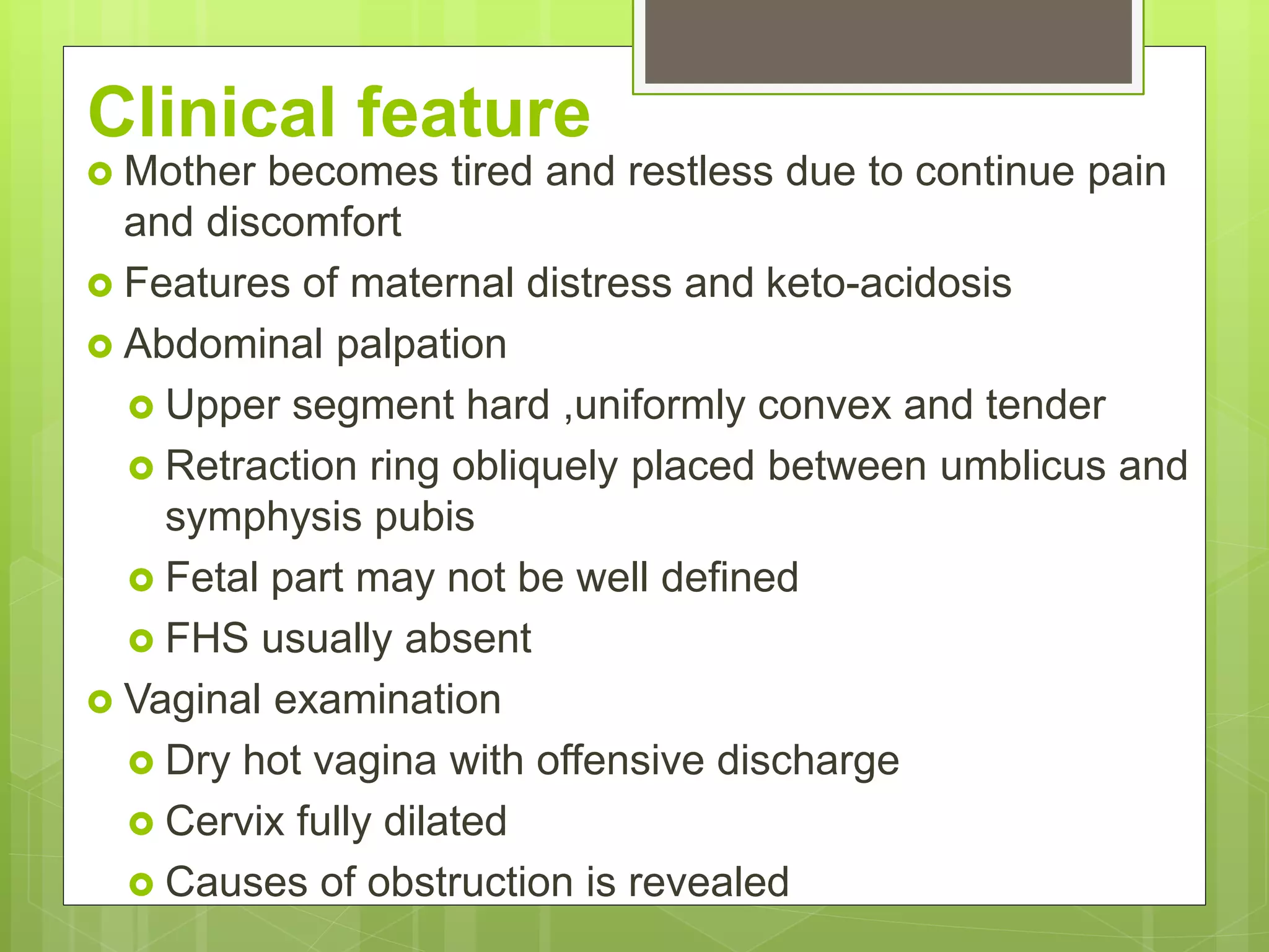Abnormal uterine contraction | PPTX